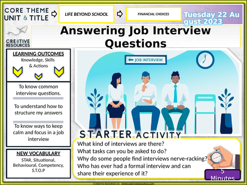 Work, Careers & Pathway Choices | Teaching Resources