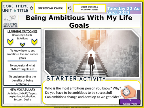 Work, Careers & Pathway Choices | Teaching Resources