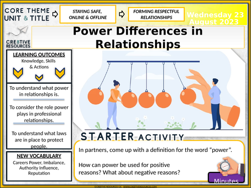 Forming Respectful Relationships KS5 PSHE Unit | Teaching Resources
