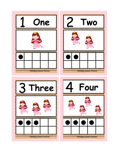 Fall Counting to 10 Ten Frame Clip Cards | Teaching Resources