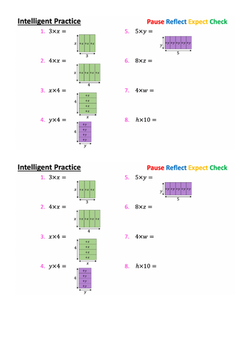 Simplify Expressions (Multiply & Divide) (Using Algebra Tiles ...