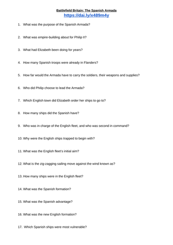 Spanish Armada Why did it Fail? - KS3 History Tudors | Teaching Resources