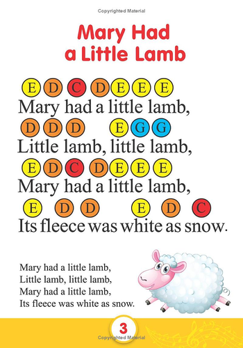 21 Color-coded melodies for Bell Set: Color-Coded visual for 8 Note ...