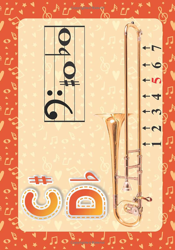 Trombone Position Chart: Trombone Fingering Chart | Teaching Resources