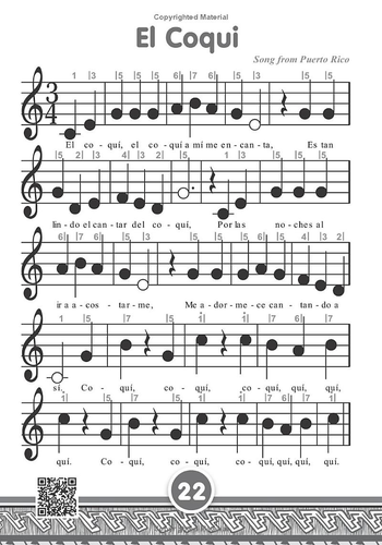 Kalimba. 45 Simple Songs Around the World: Play by Number | Teaching ...