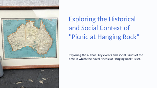 Picnic at Hanging Rock Cambridge 0475 Literature | Teaching Resources