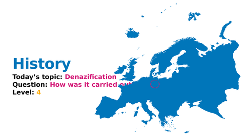 History: Denazification | Teaching Resources