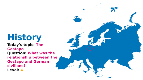 History: The Gestapo | Teaching Resources