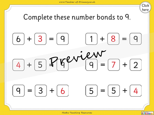 Addition Problems - Year 1 | Teaching Resources