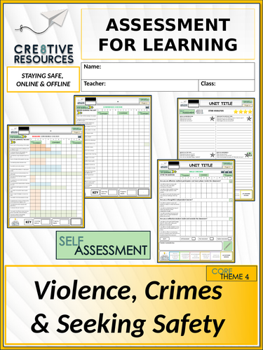 Violence, Crimes & Seeking Safety - Unit | Teaching Resources