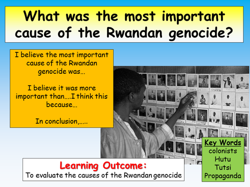 Rwanda Genocide Causes | Teaching Resources
