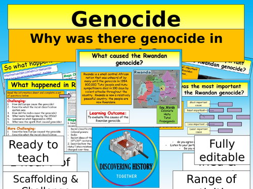 Rwanda Genocide Causes | Teaching Resources