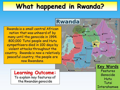 Rwanda Genocide 1994 | Teaching Resources