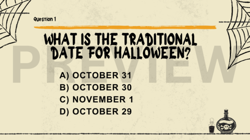 Halloween Quiz | Teaching Resources