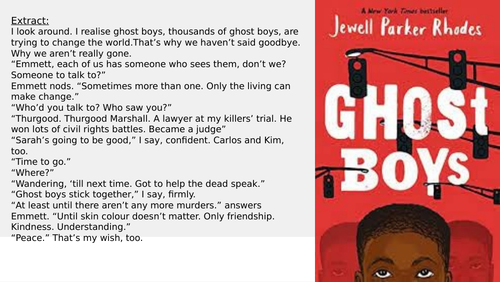 Ghost Boys Jewell Rhodes Escape Room | Teaching Resources