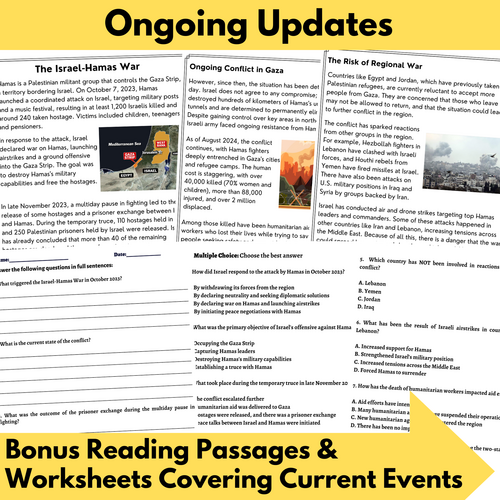 The Israel-Palestine War - History & Current Events Lesson - Last ...