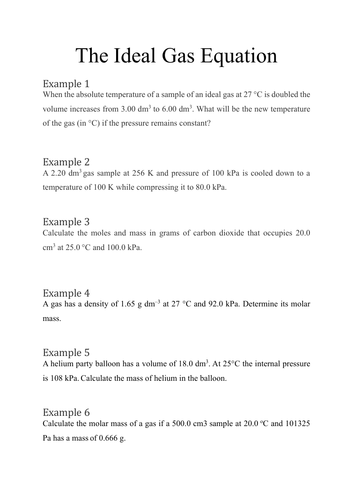 Structure 1 / IB Chemistry / Structure 1.5 (Including worksheets ...