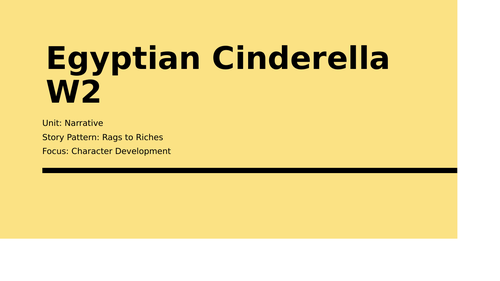 Rags to Riches English Talk for Writing 4-week Unit | Teaching Resources