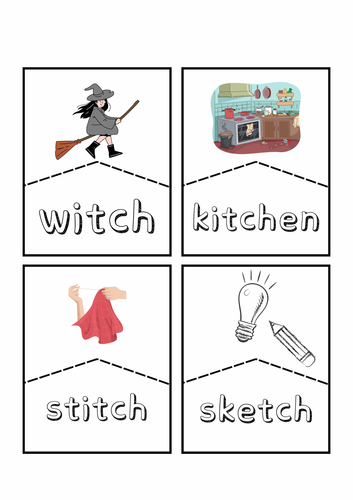 tch spelling word matching game | Teaching Resources