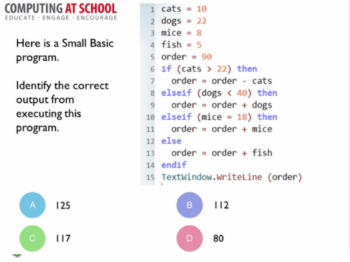 SmallBasic Programming - Complete Unit | Teaching Resources