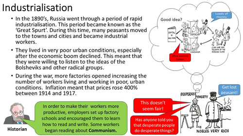Market Place Activity: What were the long term causes of the Russian ...