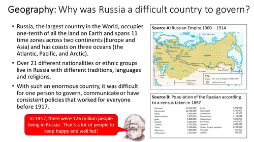 The Long Term Causes of the Russian Revolution | Teaching Resources
