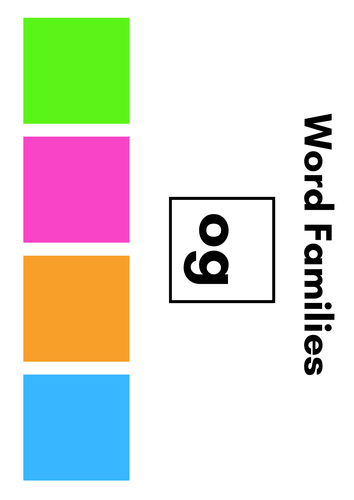 Word Families | Teaching Resources