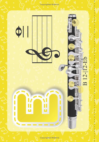 Basic Piccolo Fingering Chart: 37 Fingering Diagrams & 37 Piccolo ...