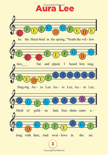 Big Color-Coded Kalimba Songbook for Absolute Beginners: Play by Color ...