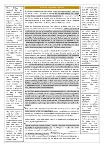 Pride and Prejudice Chapter Sixteen Fully Annotated | Teaching Resources