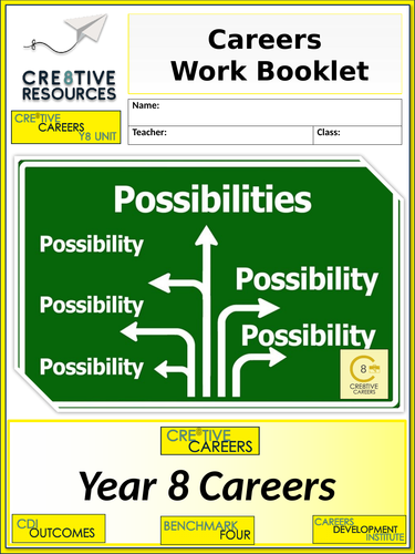 Year 8 Careers Unit - Careers + Options | Teaching Resources
