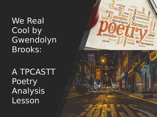 Poetry PowerPoint Lesson Bundle | Teaching Resources