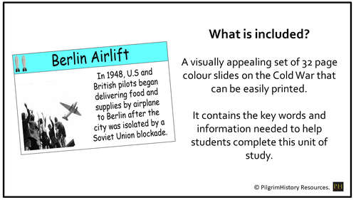 Cold War Key Words Display | Teaching Resources