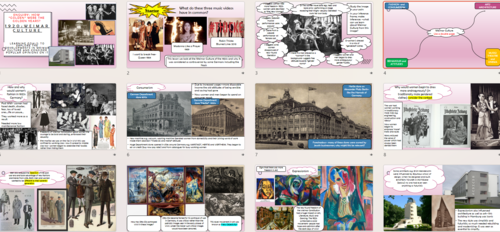 Weimar Germany- Culture The Golden Years | Teaching Resources