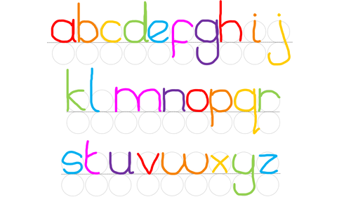 Bubble Handwriting Powerpoint TEMPLATES with Video to improve writing ...