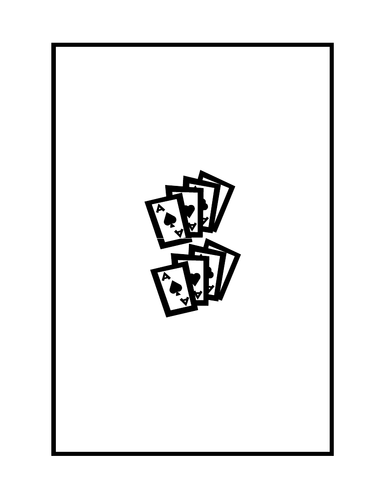 A4 size playing cards for Maths games | Teaching Resources