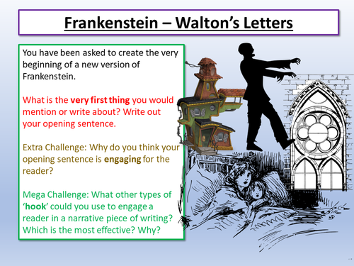 Frankenstein Walton's Letters | Teaching Resources