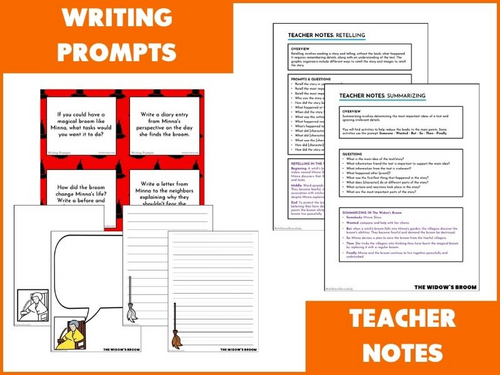 The Widow's Broom Book Activities Chris Van Allsburg Read Aloud Book ...