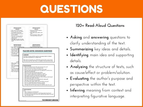 The Widow's Broom Book Activities Chris Van Allsburg Read Aloud Book ...