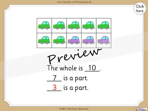 Finding a Part - Year 1 | Teaching Resources