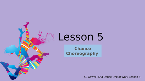 KS3 Dance Unit of Work | Teaching Resources