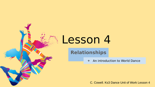 KS3 Dance Unit of Work | Teaching Resources