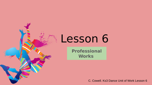 KS3 Dance Unit of Work | Teaching Resources