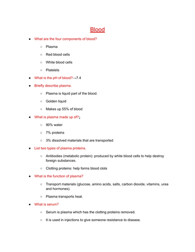 Leaving Cert Biology (ALL CHAPTERS) | Teaching Resources