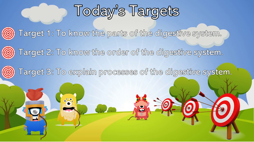 The Digestive System Lesson PowerPoint (Class Dojo Theme) | Teaching ...