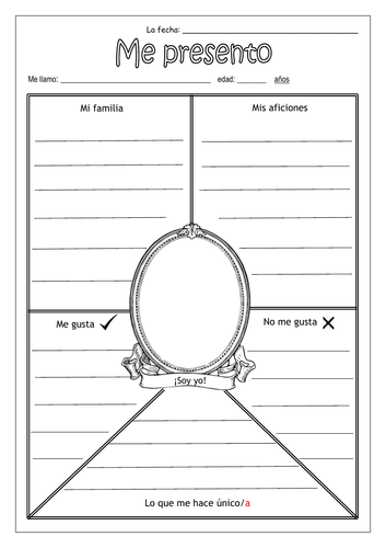 SPANISH - ALL ABOUT ME - TODO SOBRE MÍ | Teaching Resources