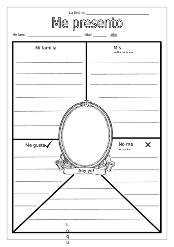 SPANISH - ALL ABOUT ME - TODO SOBRE MÍ | Teaching Resources