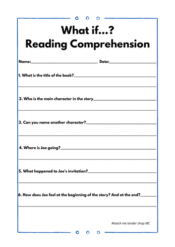 What if...? By Anthony Browne. 5 Lesson Plans, 5 sequenced Worksheets ...
