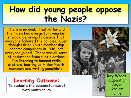 Nazi Youth Opposition | Teaching Resources