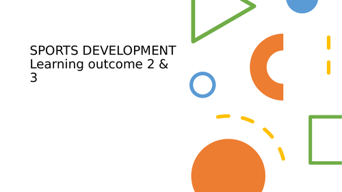 Sports Development Complete Unit Pack | Teaching Resources